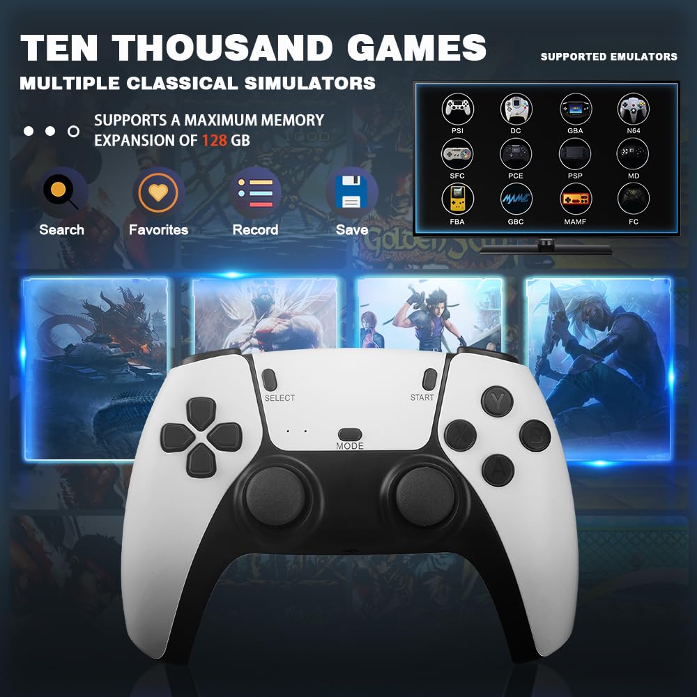 Snapklik.com : Wireless Retro Game Console, 40000+ Games Retro Gaming ...