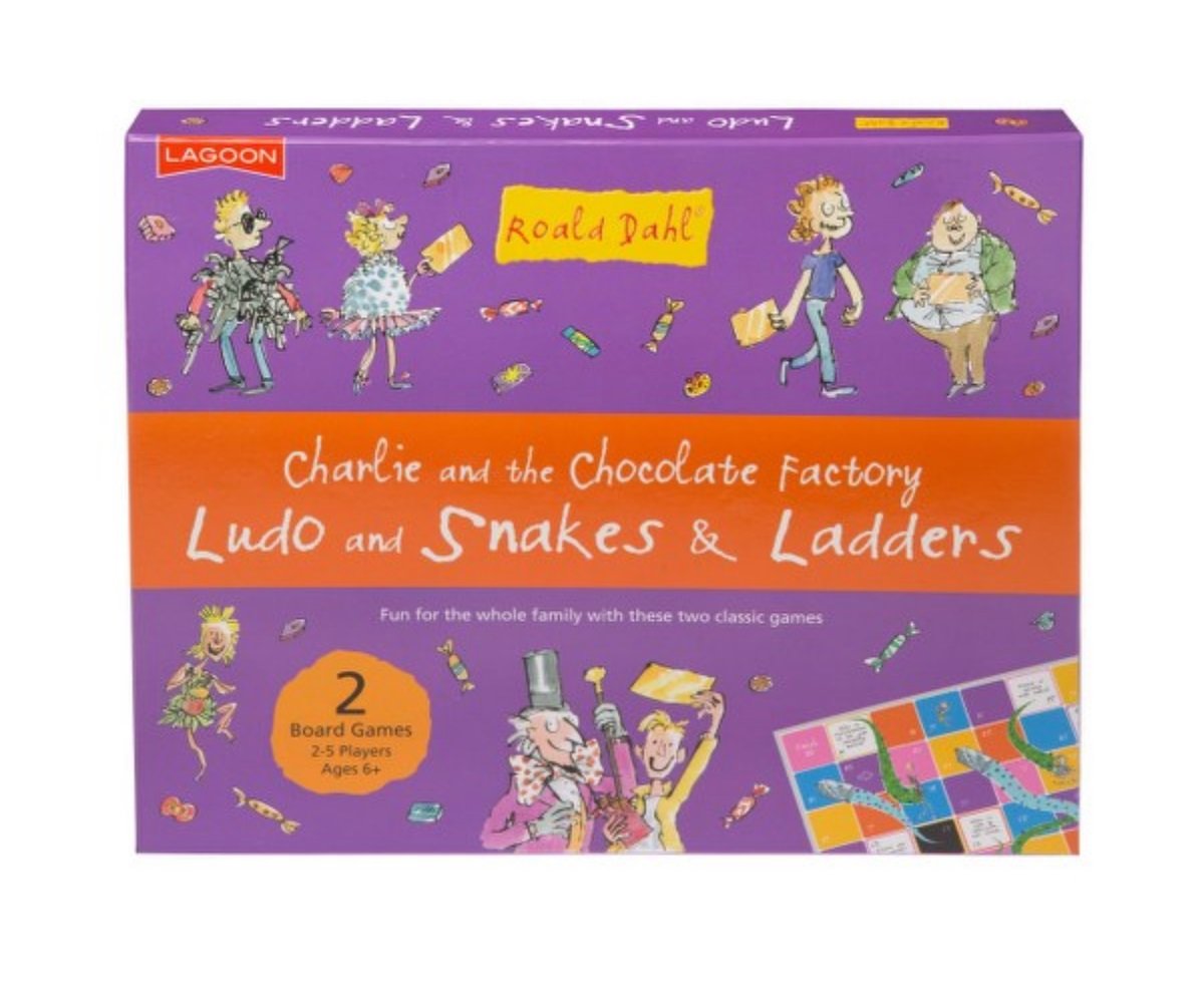 Buy Roald Dahl Charlie and the Chocolate Factory Ludo and Snakes ...