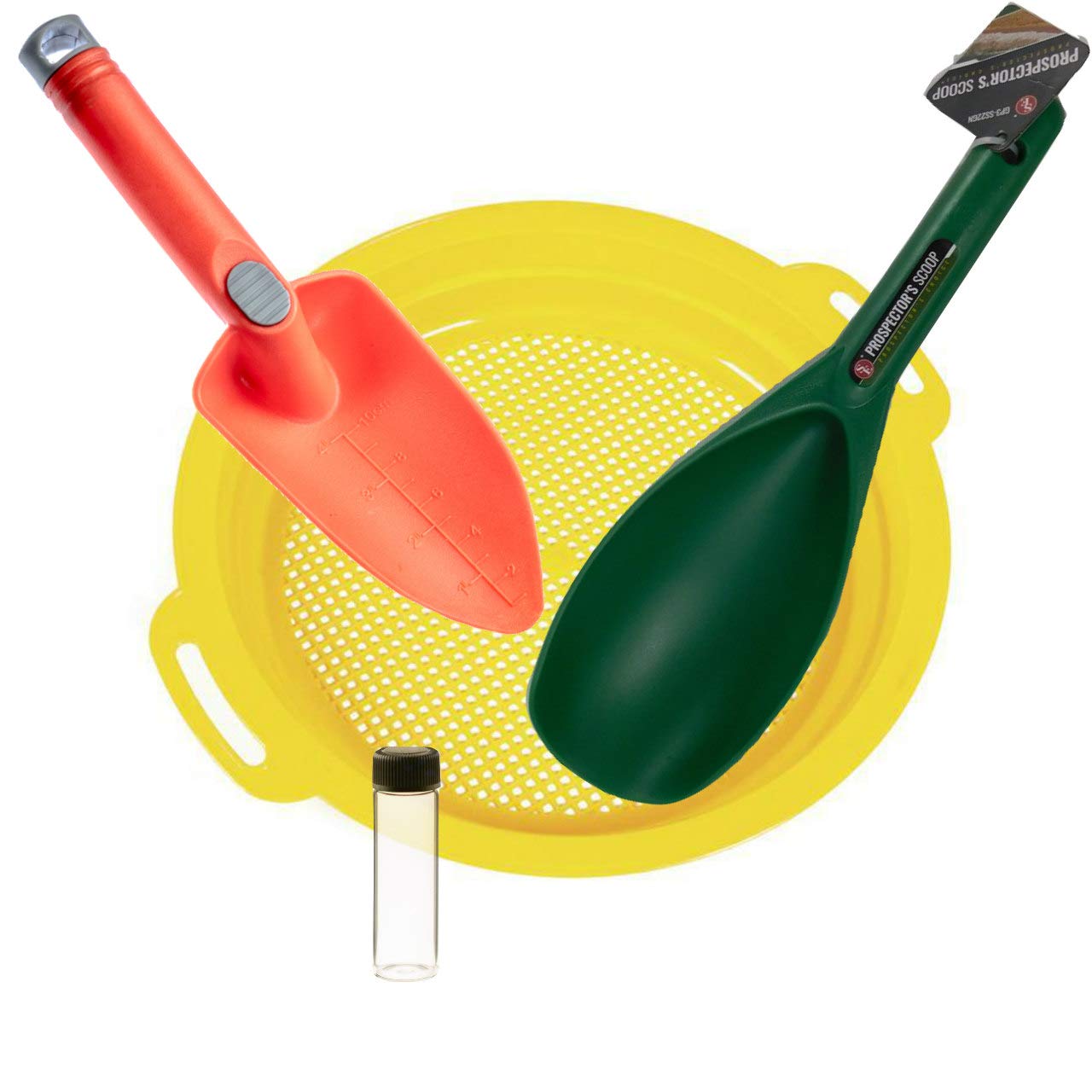 Amazon.com: Metal Detecting - Sieve Hand Shovel Scoop Vial - Gold ...