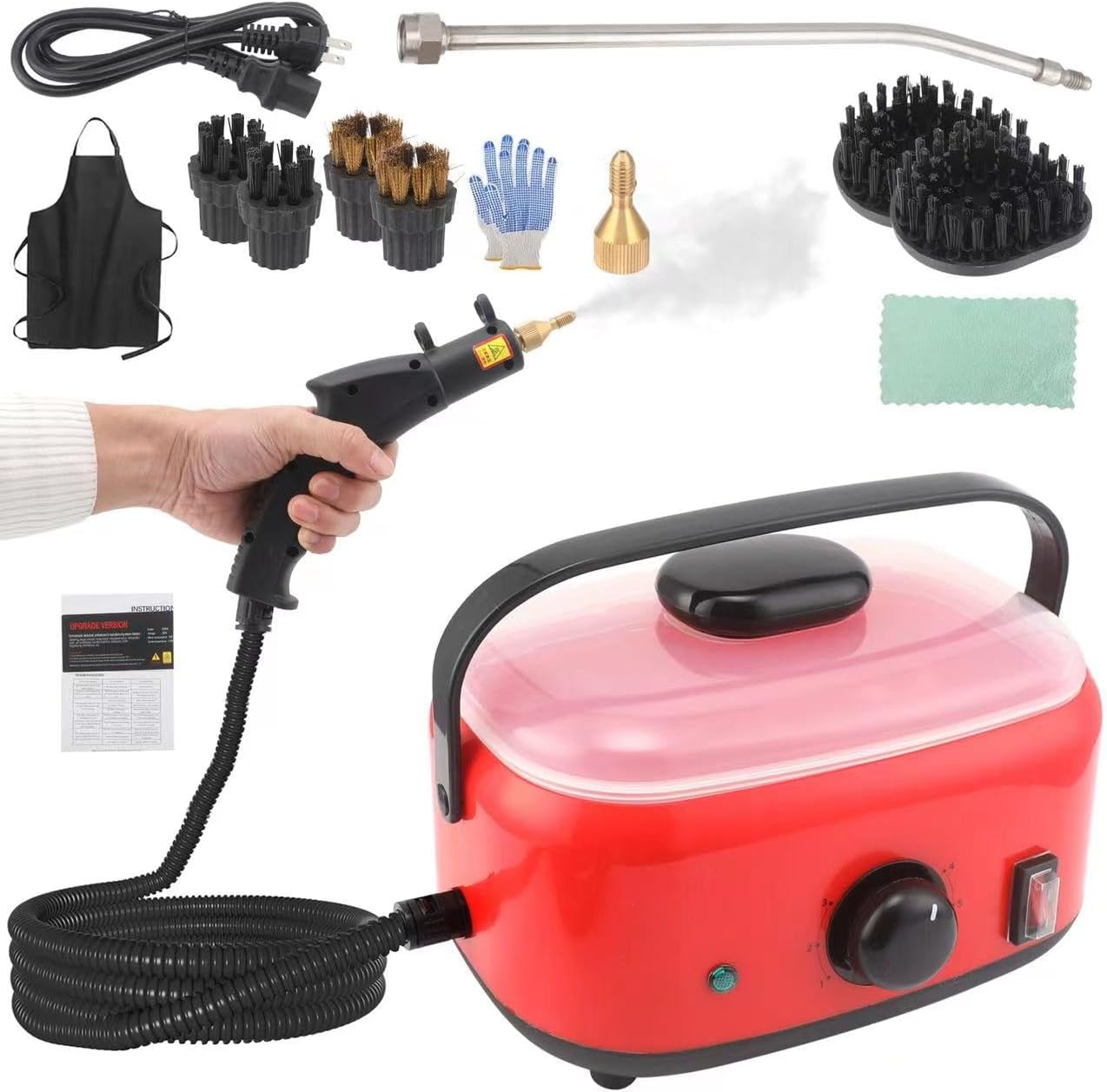 Amazon.com - CAYAMA 1000ml Steam Cleaner 2500W High Pressure Steamer ...
