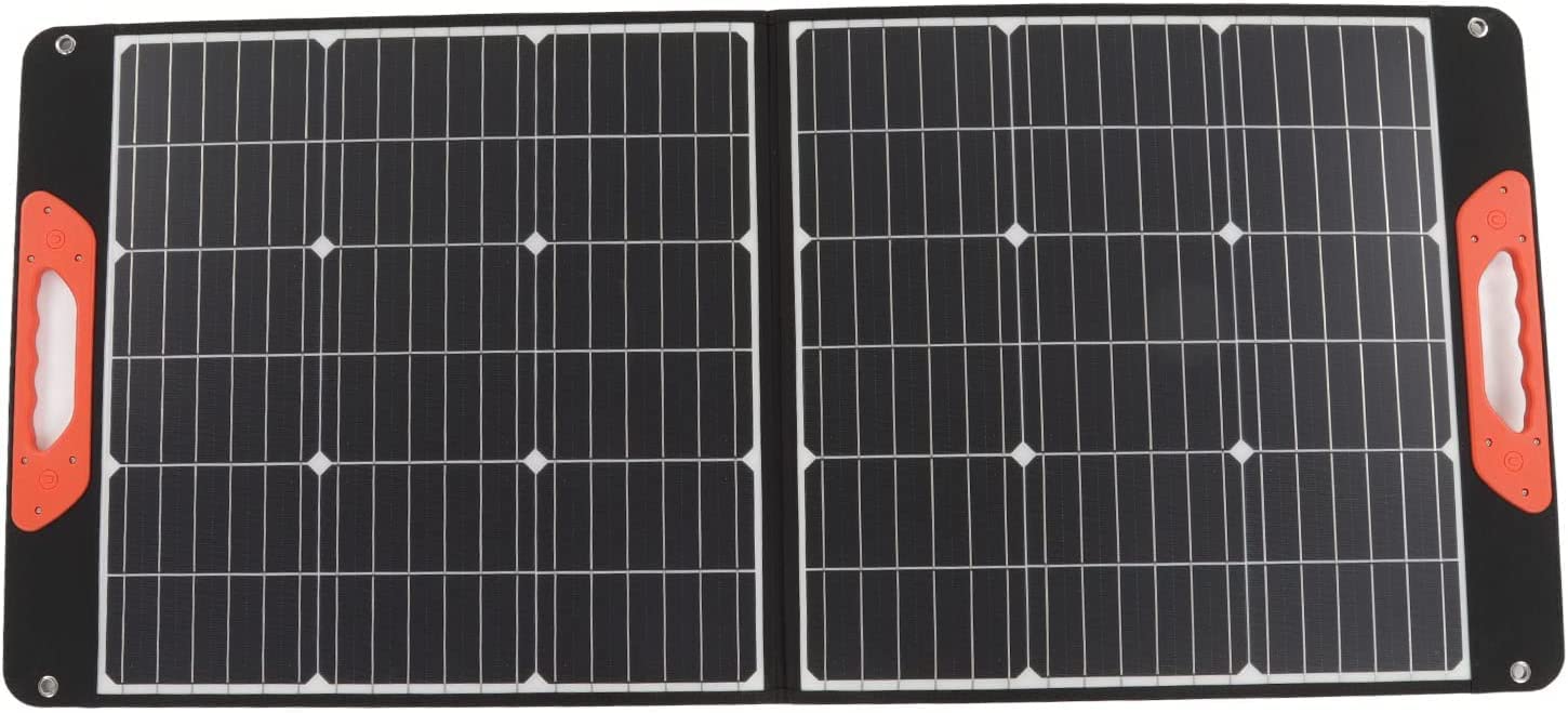 Buy 60W Folding Solar Panel, Compact Lightweight Monocrystalline Solar ...