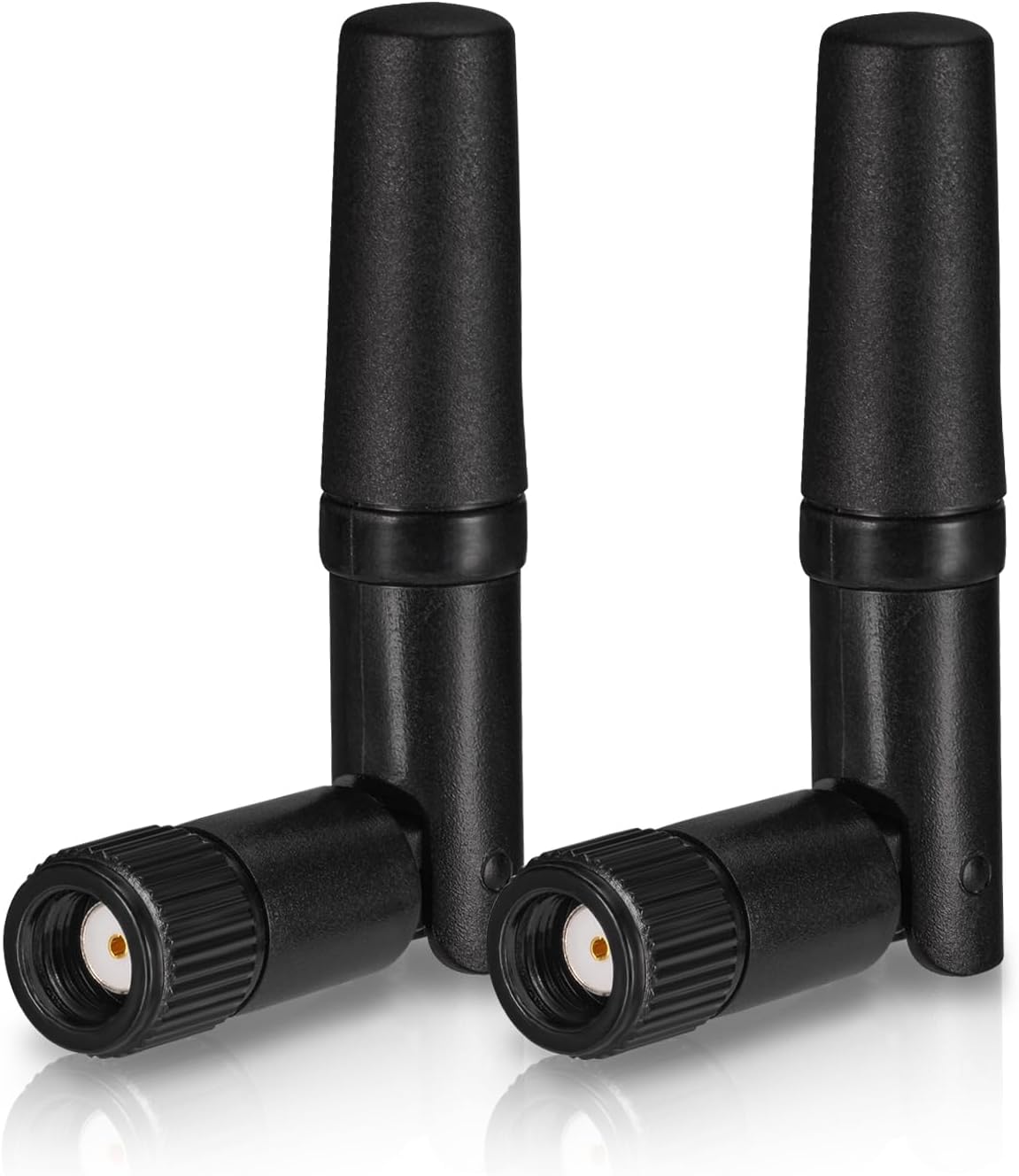 Eightwood Small WiFi Antenna Dual Band 2.4GHz 5GHz RP-SMA Antenna 2pcs ...