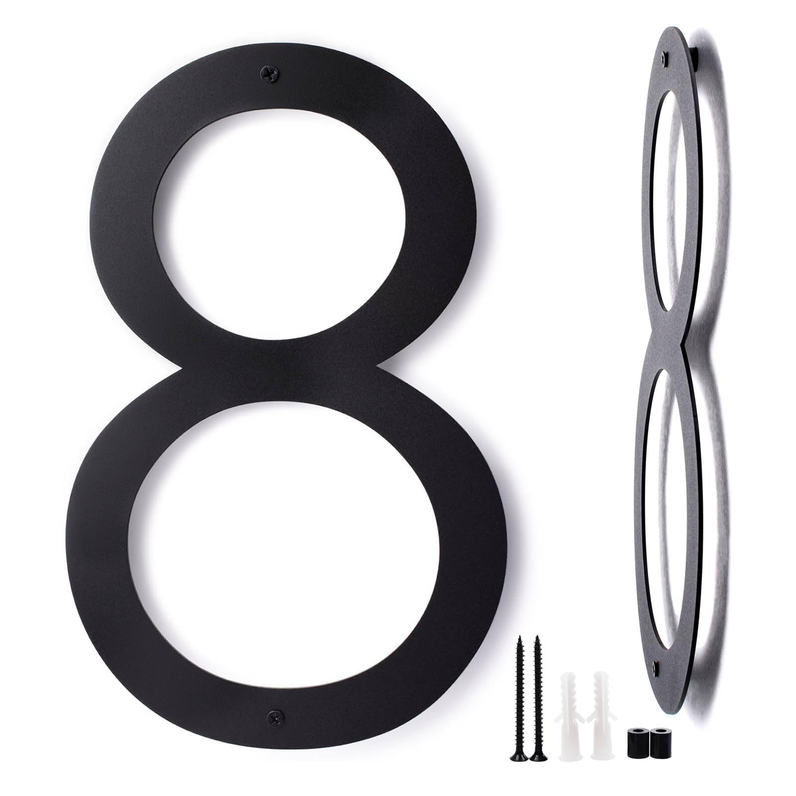 Amazon.com: SKLK-SEL 12” Large House Numbers For Outside Modern,Metal ...