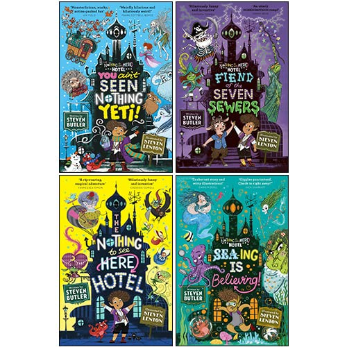 Amazon.com: Nothing to See Here Hotel Book (1-4) Collection 4 Books ...