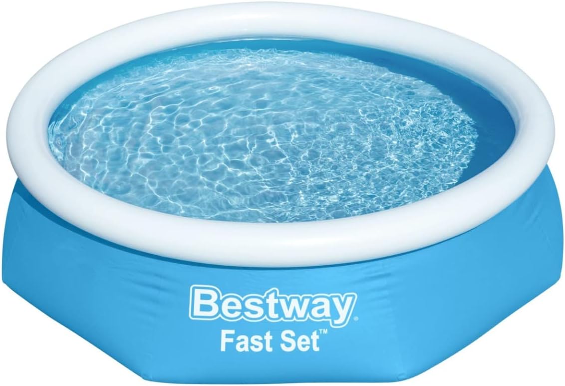 Bestway | 8ft Fast Set Pool Above Ground Swimming Pool for Kids and ...