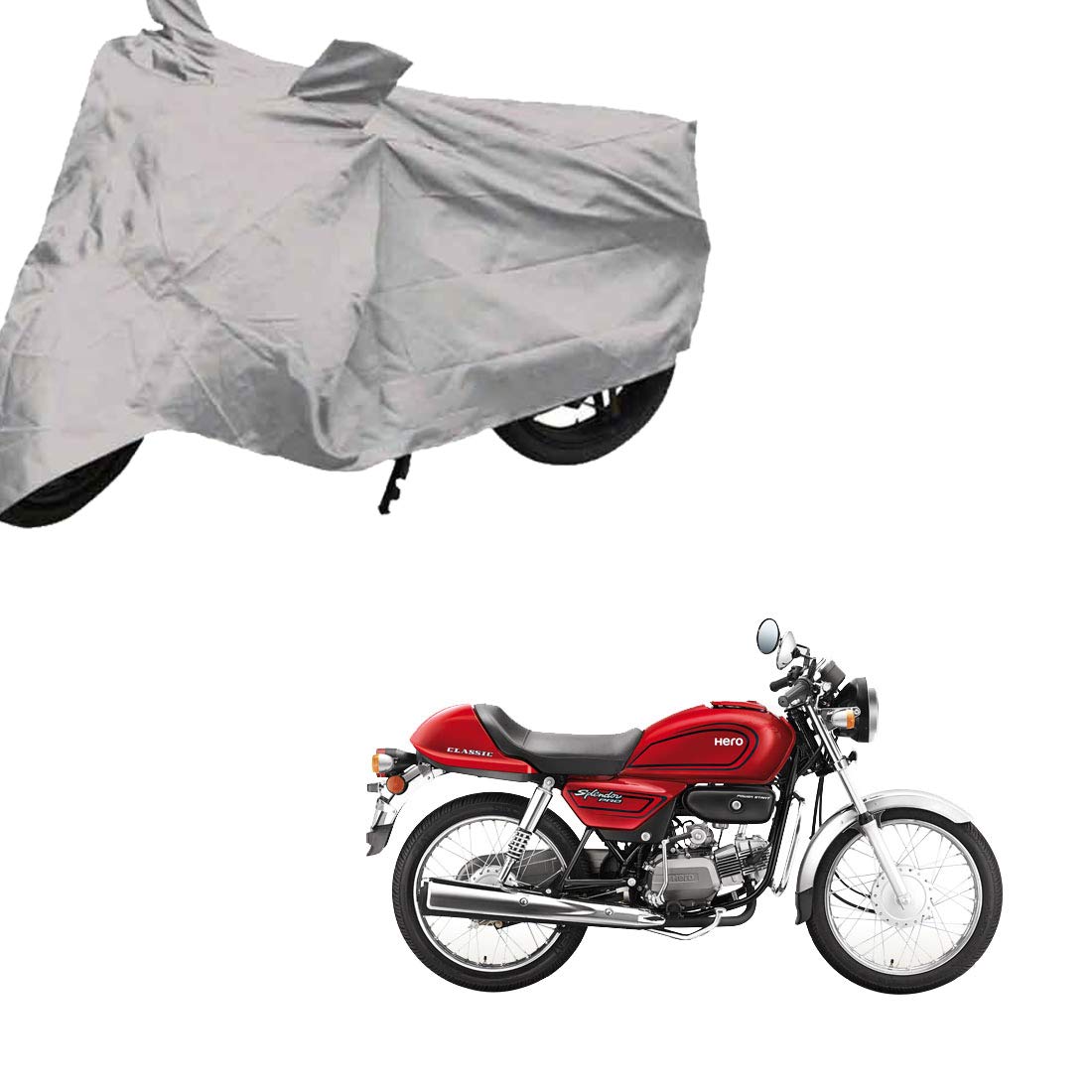 Hero Splendor Pro Classic Silver