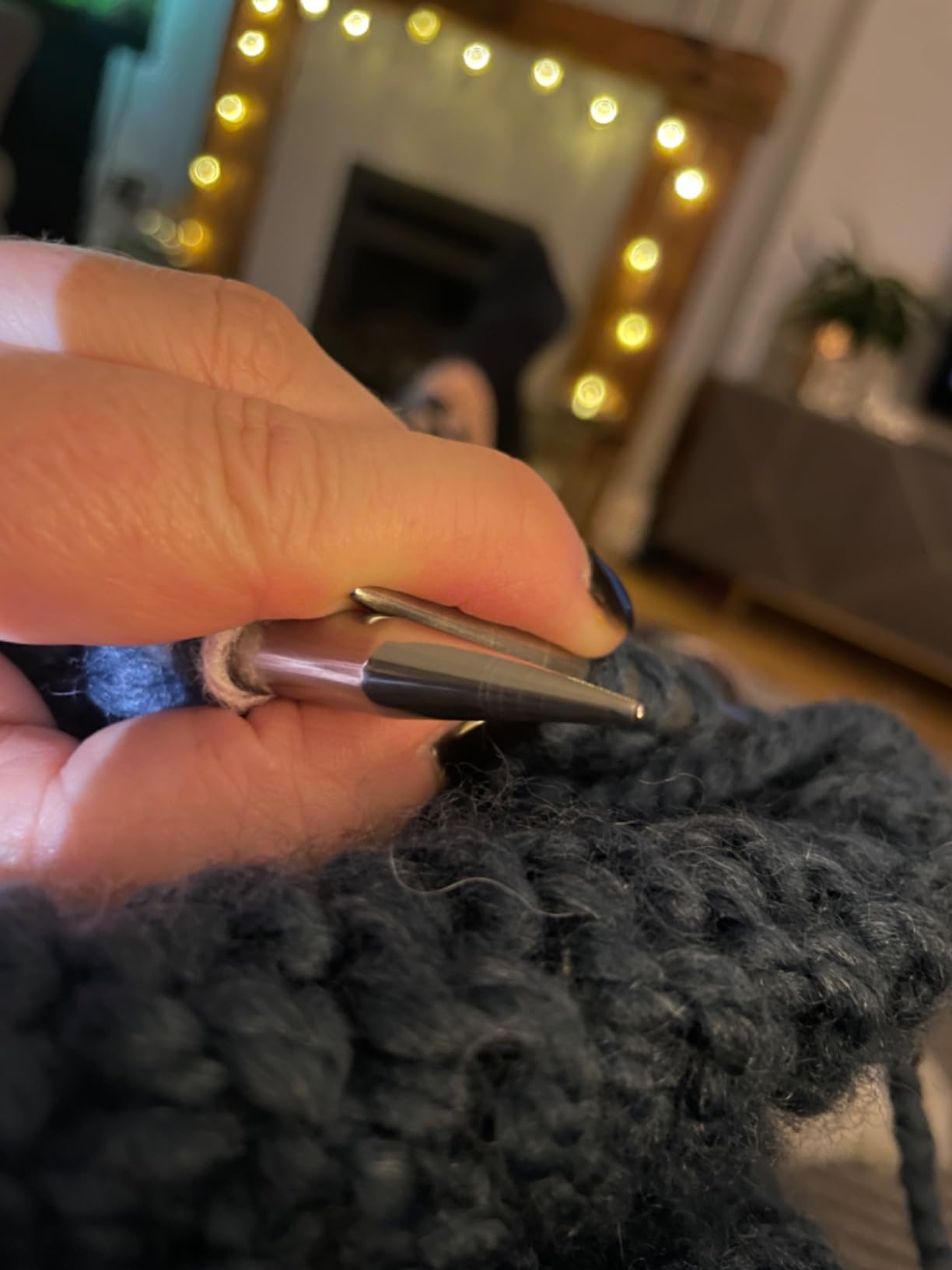 Aeelike 6.5mm Circular Knitting Needles 40cm, Short Round Knitting ...