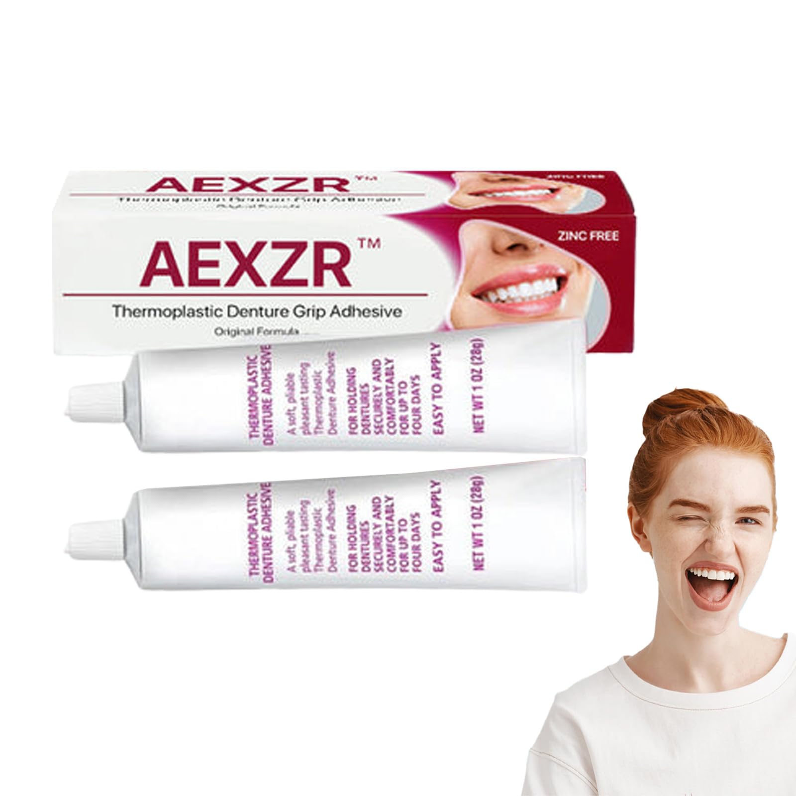 Buy AEXZR Thermoplastic Denture Grip Adhesive, Denture Adhesive ...