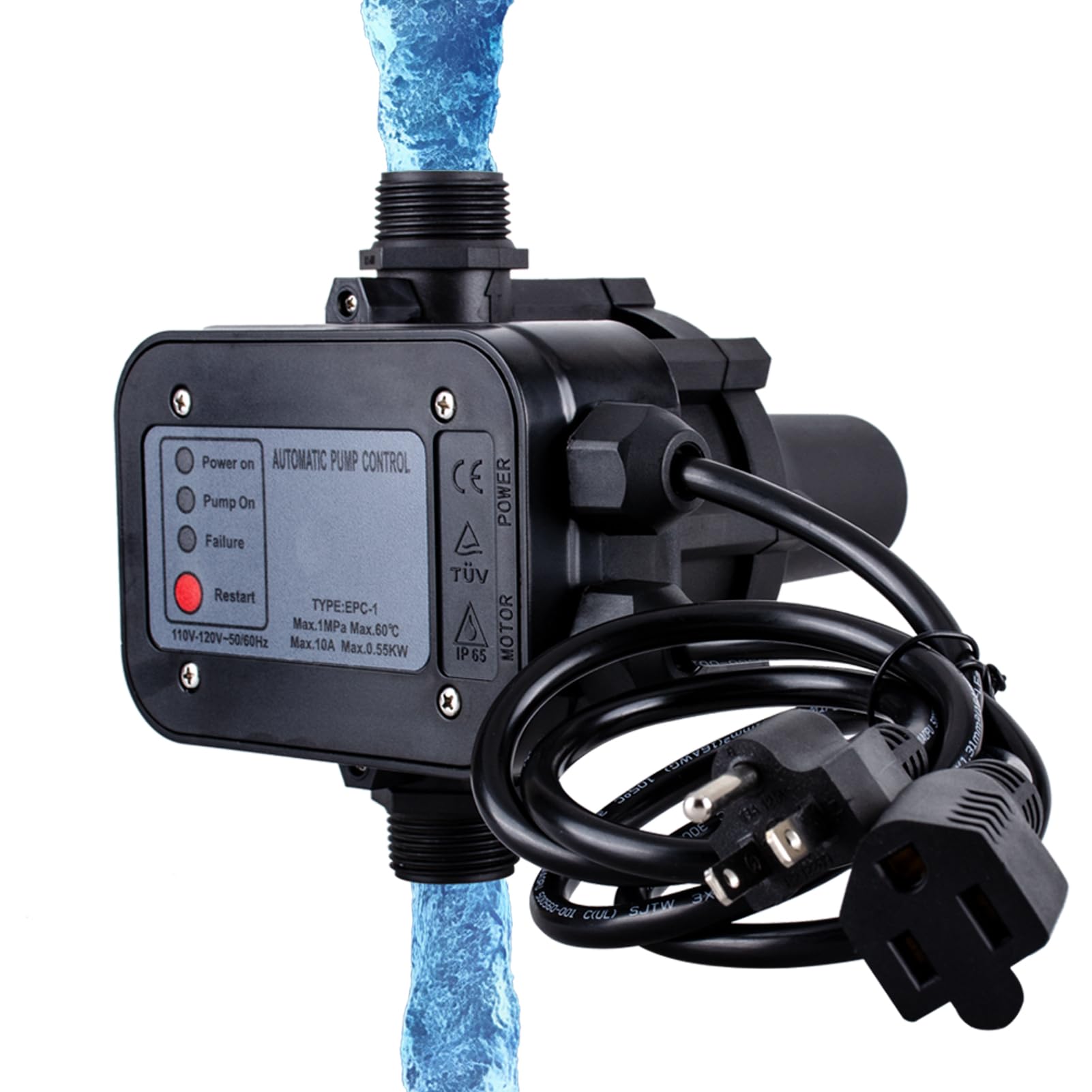 Ip65 Automatic Water Pump Controller Water Pump Pressure Switch Water ...