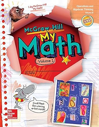 Buy Mcgraw-hill My Math Grade 1, Operations and Algebraic Thinking ...