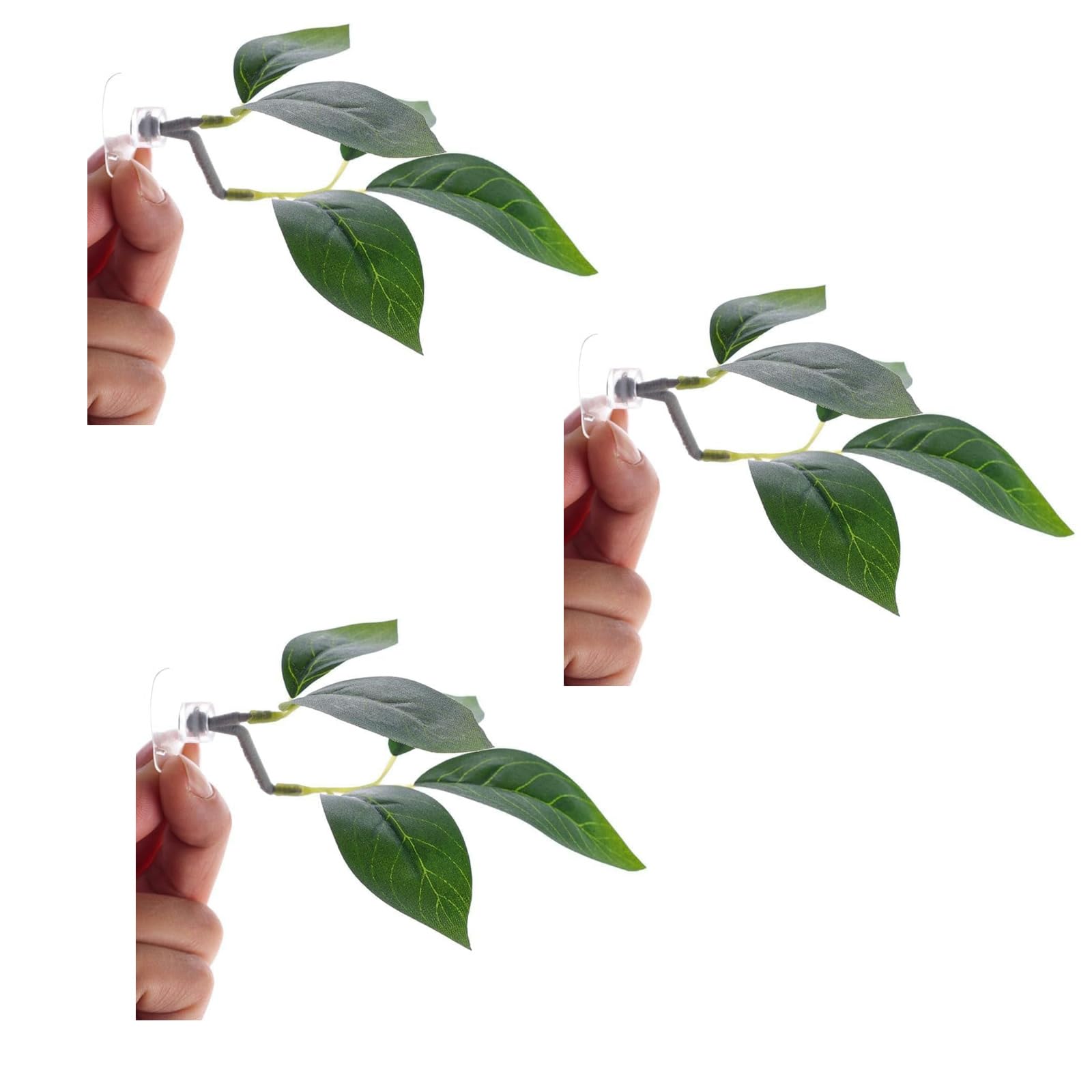 Amazon.com: 3Pcs Green Betta Fish Leaf Pad, Plastic Plant Betta Hammock ...