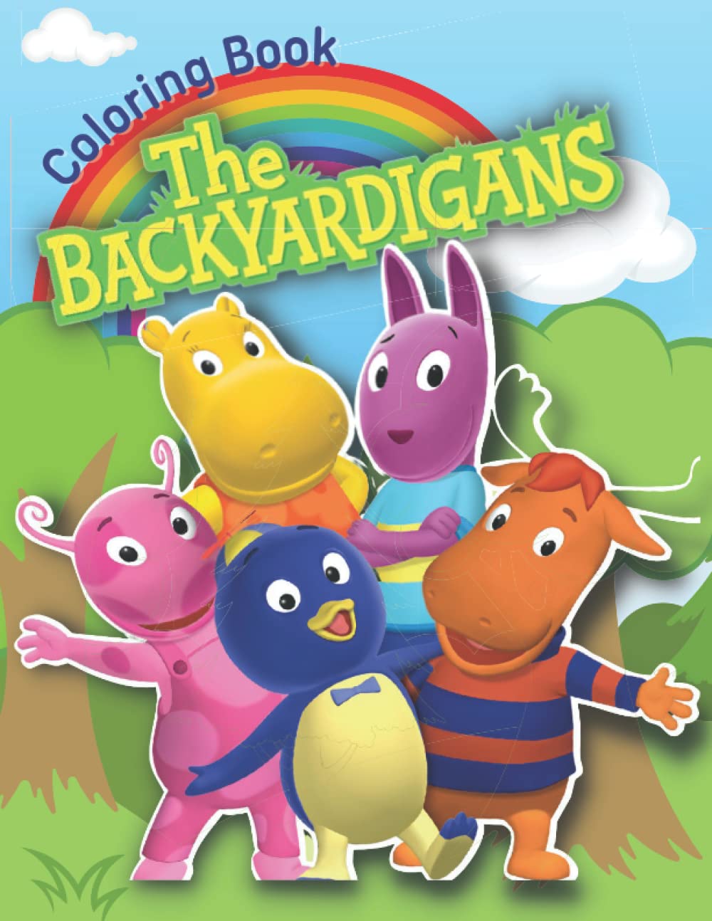 Buy The Báckyardígans Coloring Book: Interesting Báckyardígans coloring ...