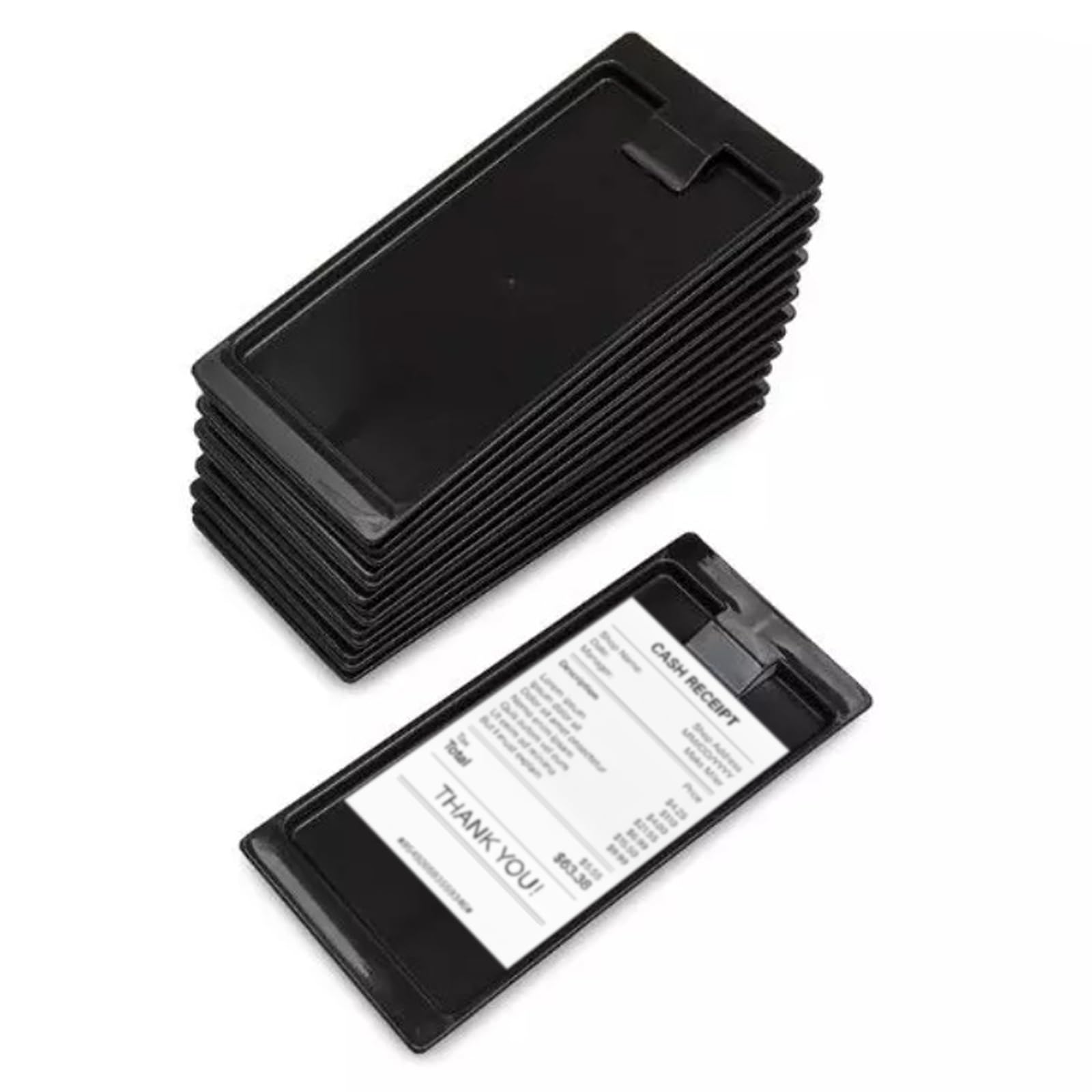 Snapklik.com : 32 Pieces Black Check Holders,Check Presenters For ...