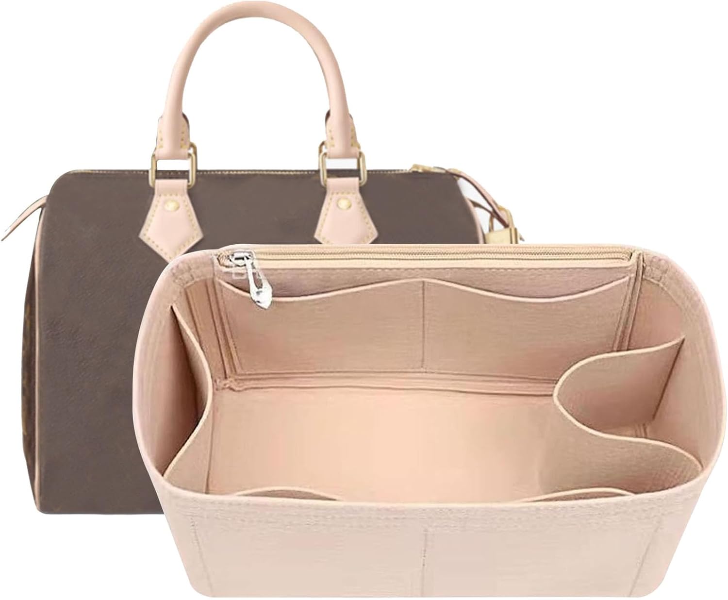 Amazon.com: Lckaey Purse Inserts for Speedy 30 Organizer Insert, for ...