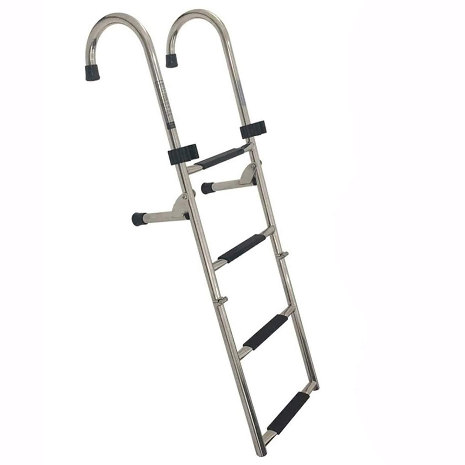 アレスグラフィオ 店ERLAN Marine Yacht Boarding Ladder Folding, Premium Stainless ...