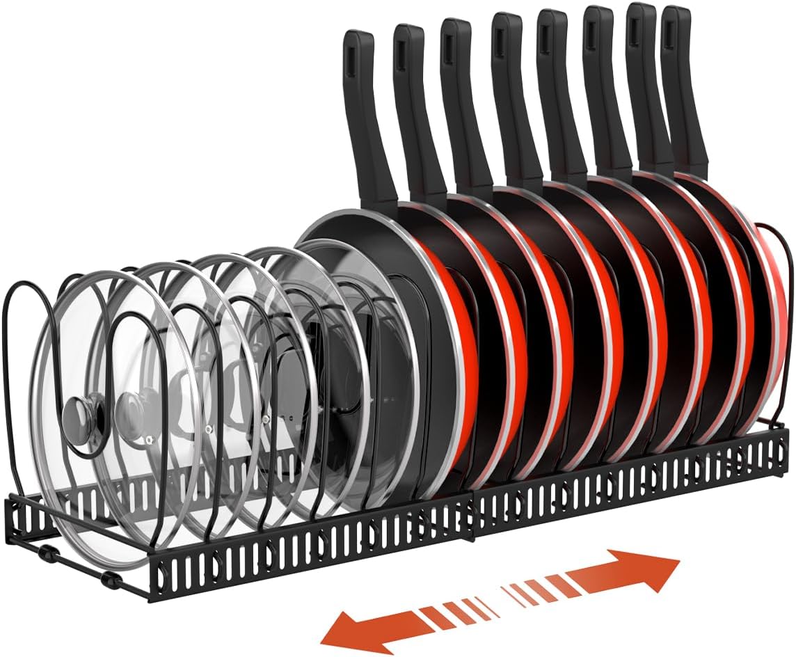 Amazon.com: Spectrum Diversified Euro Lid Organizer, Plate Rack, Lid ...