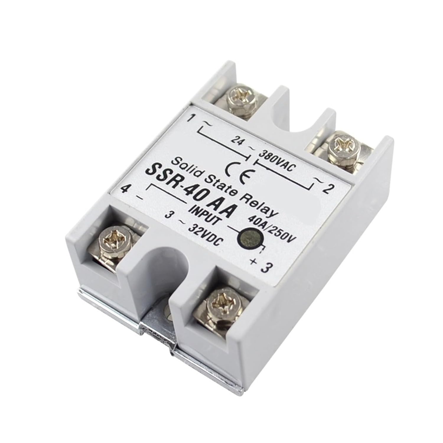 1pcs SSR-40DA 40AA 40DD Solid State Relay, 40A Single Phase SSR FOTEK ...