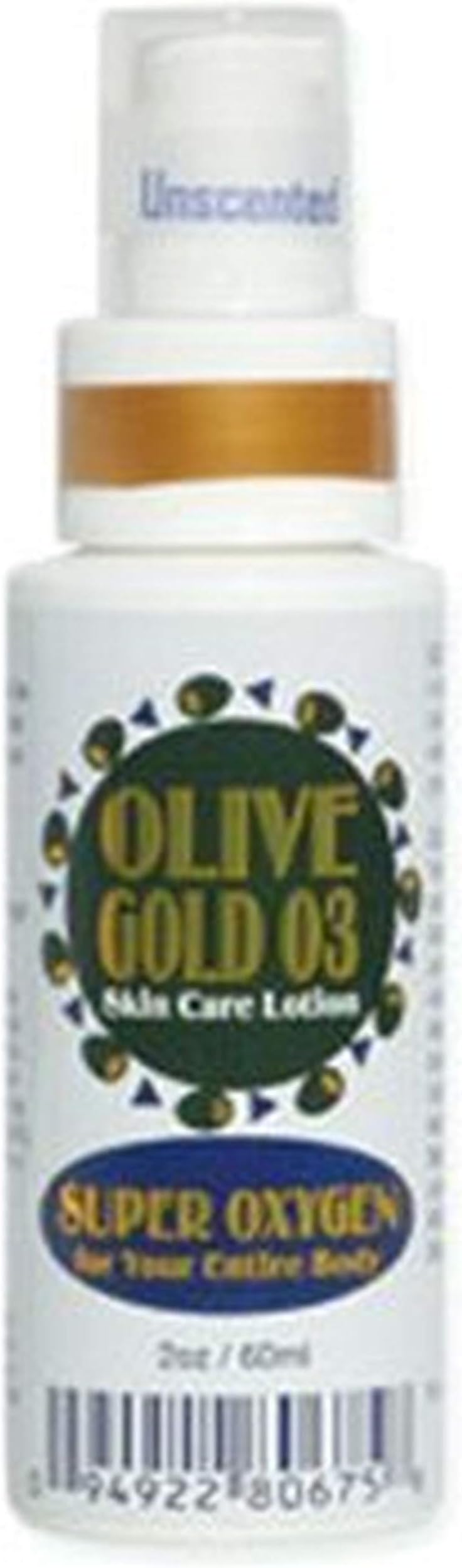 Amazon.com : Olive Gold O3 Skin Care Lotion - Ozonated Olive Oil Super ...