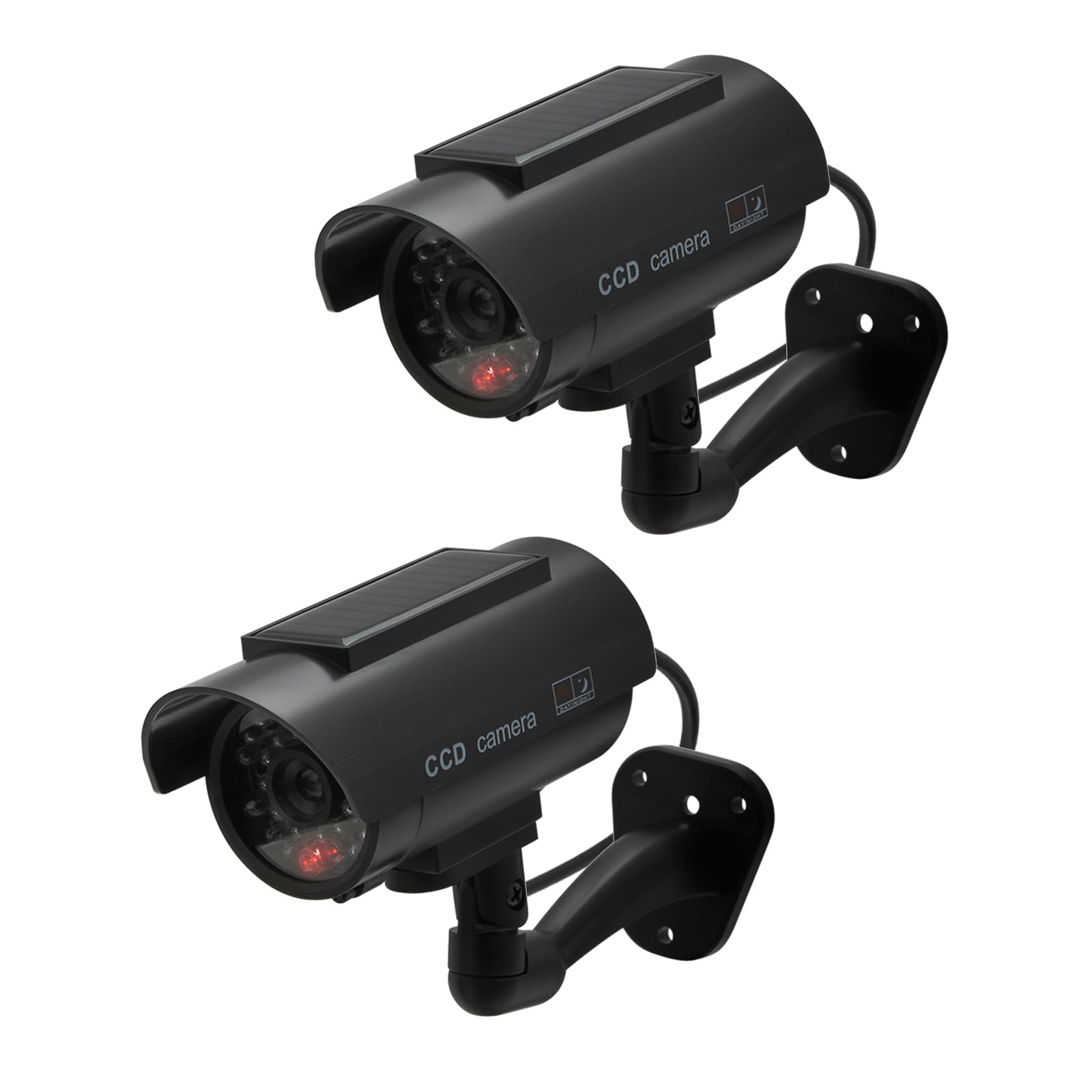 Twilight Garage 2 Packs Black Dummy Camera Waterproof Bullet Simulated ...