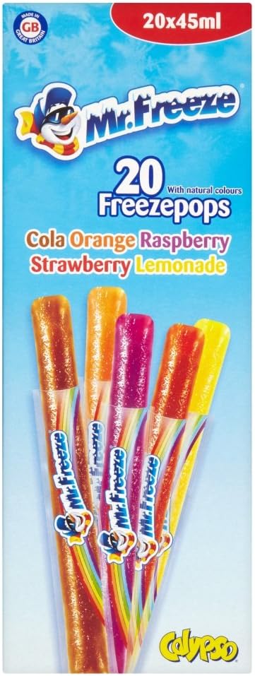 Mr Freeze Freeze Pops : Amazon.fr: Epicerie