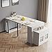 Amazon.com - Modern Extendable Dining Table Rectangle Sideboard with ...