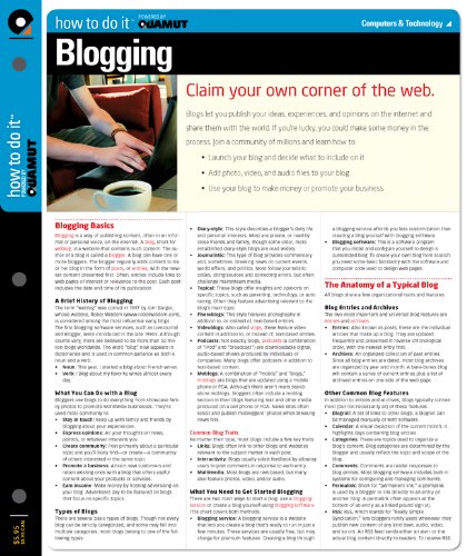 Blogging (Quamut): Quamut: 9781411496972: Amazon.com: Books