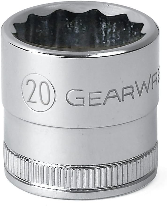 Amazon.com: GEARWRENCH 1/2" Drive Standard SAE Socket 1-3/16", 6 Point ...