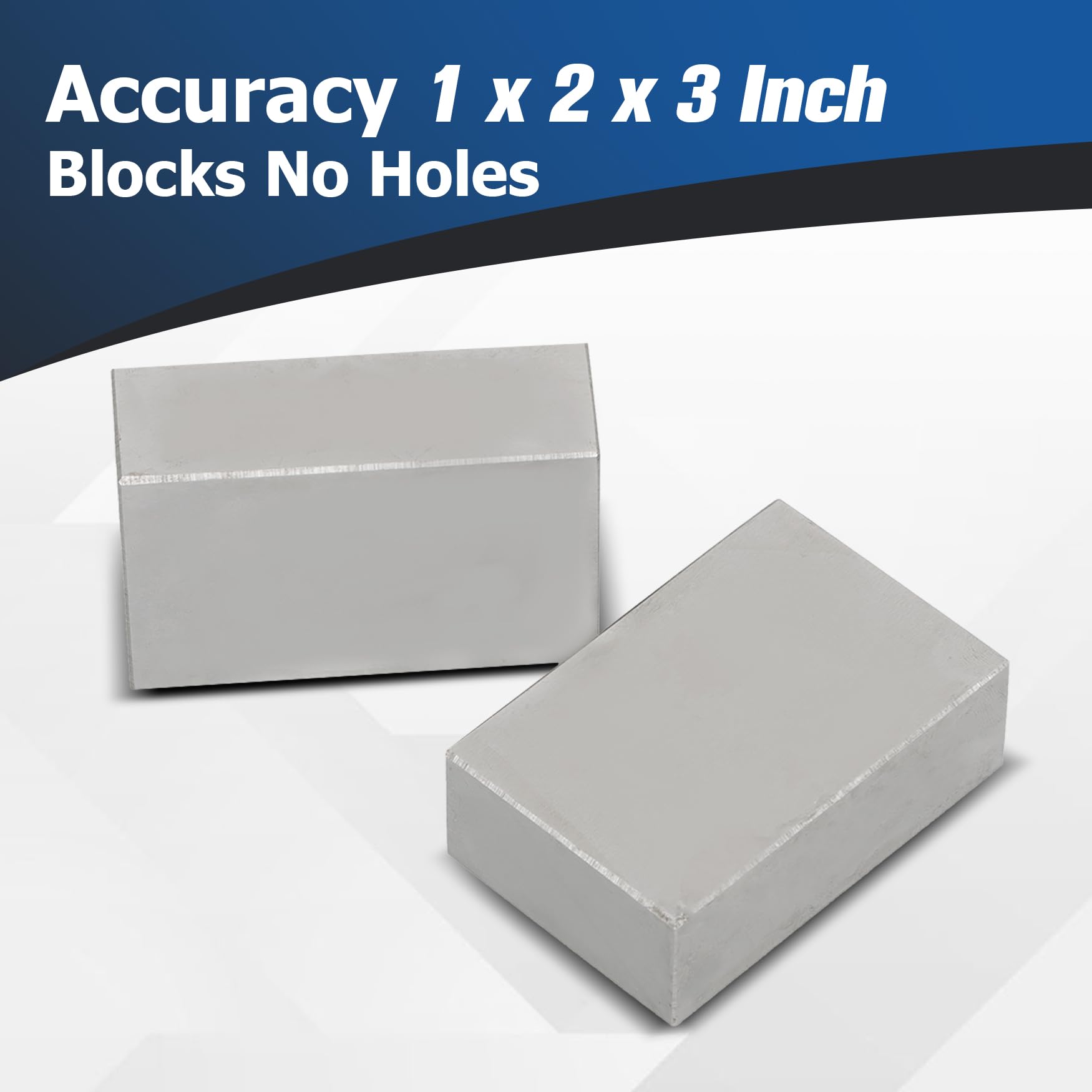 Snapklik.com : WFLNHB 1 X 2 X 3 Inch Blocks No Holes Matched Pair ...