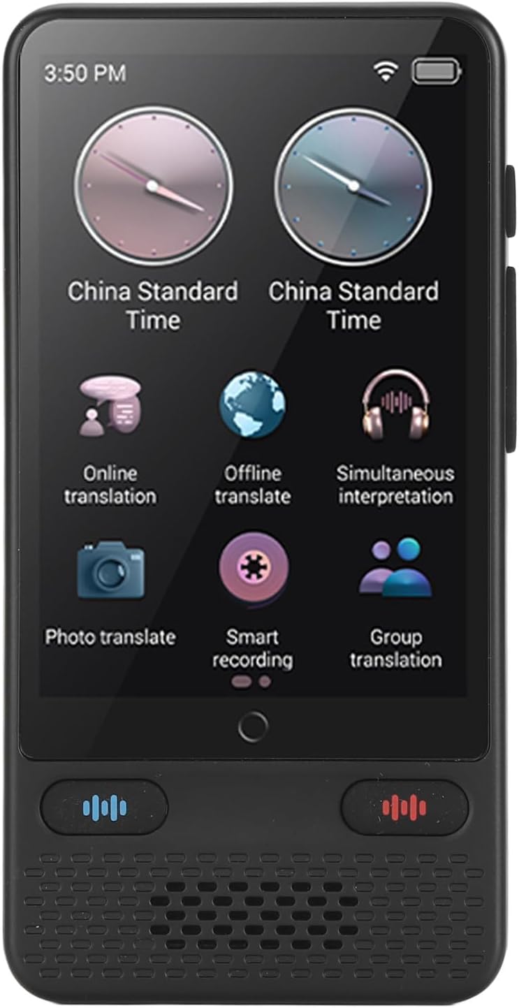 Amazon.com : S85 Ai Language Translator Device, Two Way Real Time Voice ...