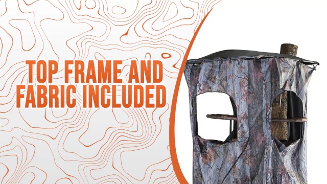 Watch Guide Gear Universal Tree Stand Blind Kit on Amazon Live