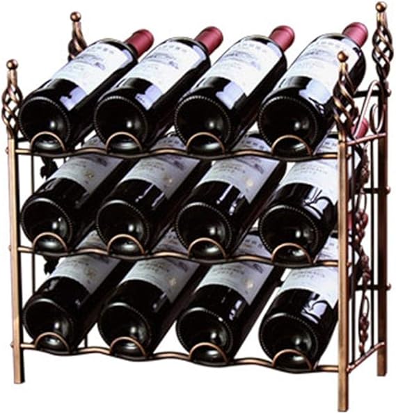 Vinställ 12 vinställ stående flaskor förvaring hylla vingelfri för ...