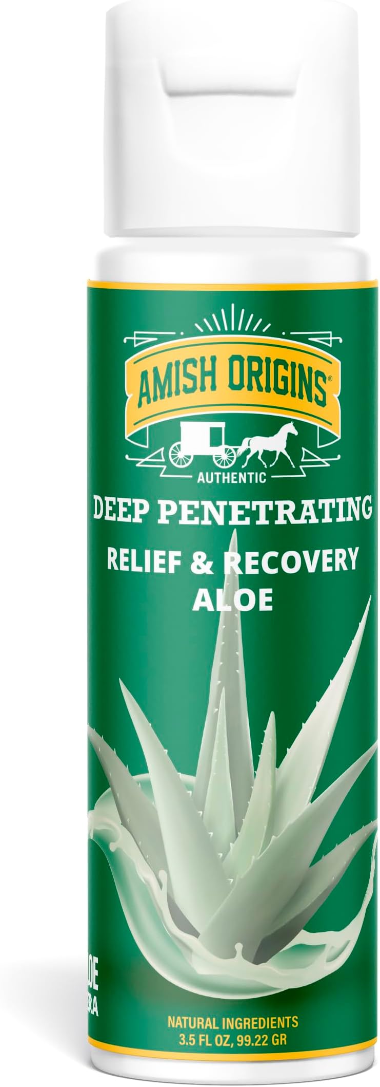 Amazon.com: Amish Origins Pain Relief Ointment 3.5 oz Maximum Strength ...