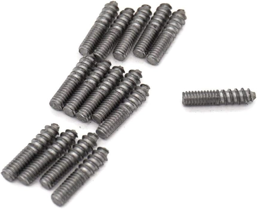 Amazon.com: 15 Hanger Bolts 8-32 X 3/4” Furniture Cabinet Knob Wood ...