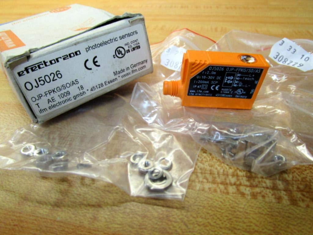 IFM Efector OJ5026 Sensor OJP-FPKG-SO-AS 0J5026: Amazon.com: Industrial ...