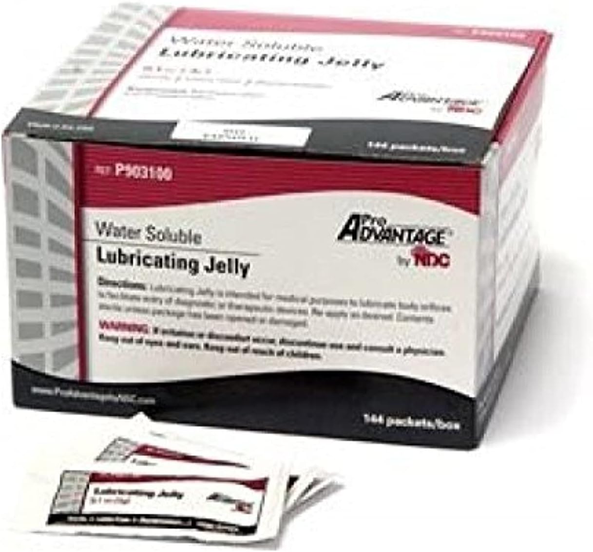 Amazon.com: Water Soluble LUBRICATING JELLY 3 gm, 144 Individual ...