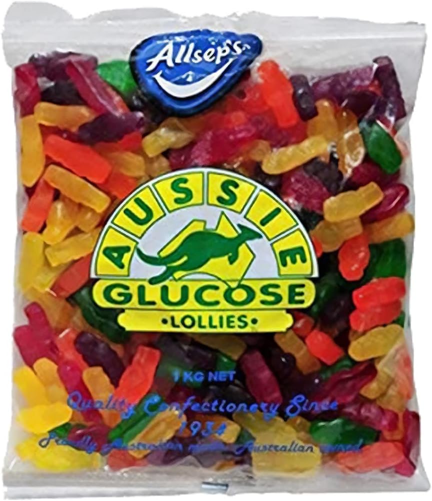 Allseps Aussie Glucose Bag-a-Lollies Jelly Babies 1kg : Amazon.com.au