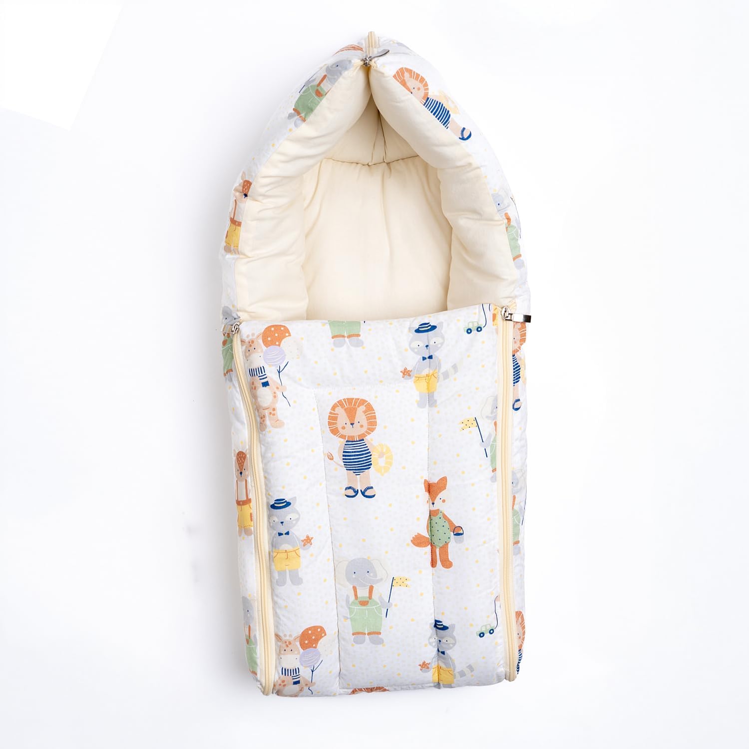 haus & kinder 3 in 1 Baby Sleeping Bag & Carry Nest | Cotton Bedding Set for Infants & New Born ...