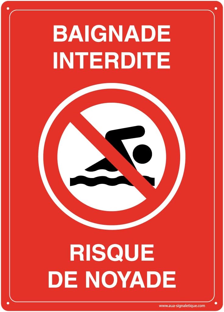 AUA SIGNALETIQUE - Panneau De Signalisation en PVC Rigide et Compact 1. ...