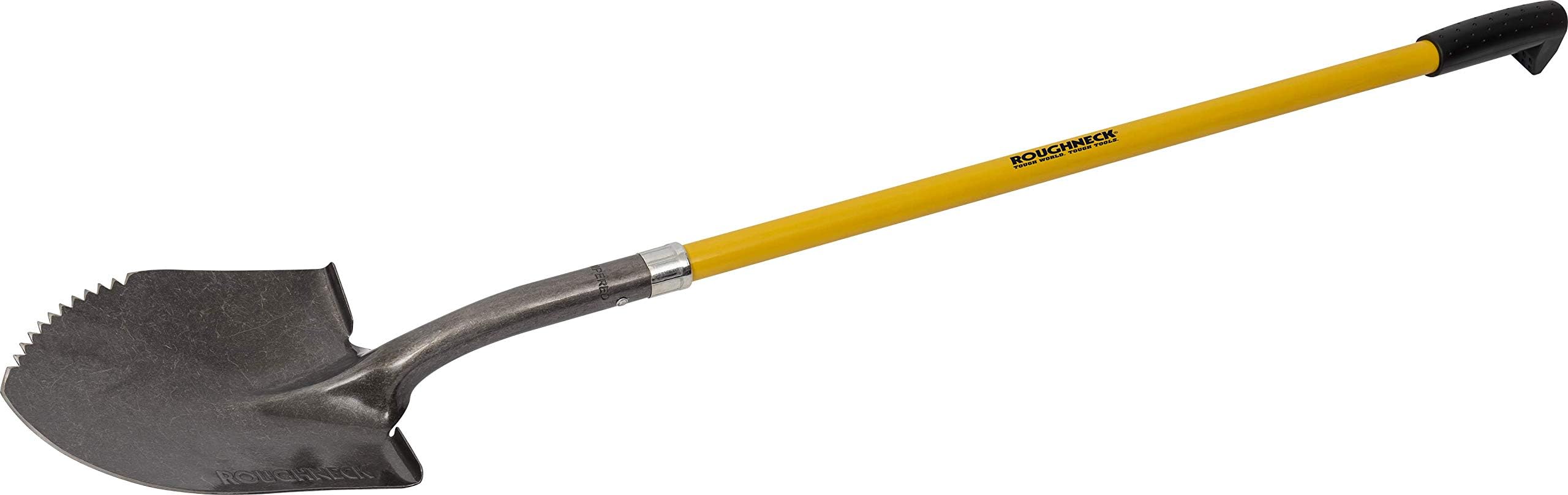 Roughneck ROU68223 Long Handled Digging Spade 1460mm/57½", Yellow ...