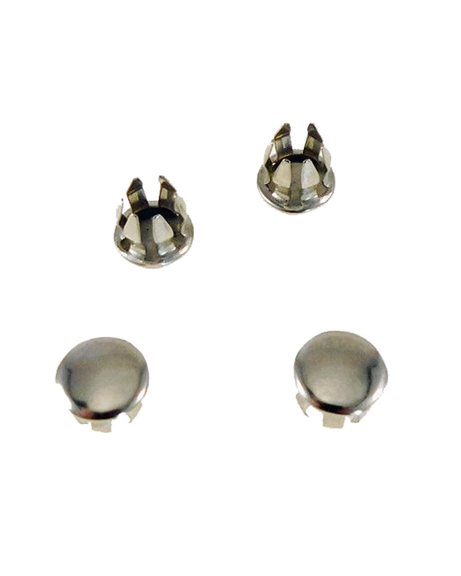 Amazon.com: 4 Pack 1/2" Od (.374"-.404" Id) Nickel Plated Steel Round ...