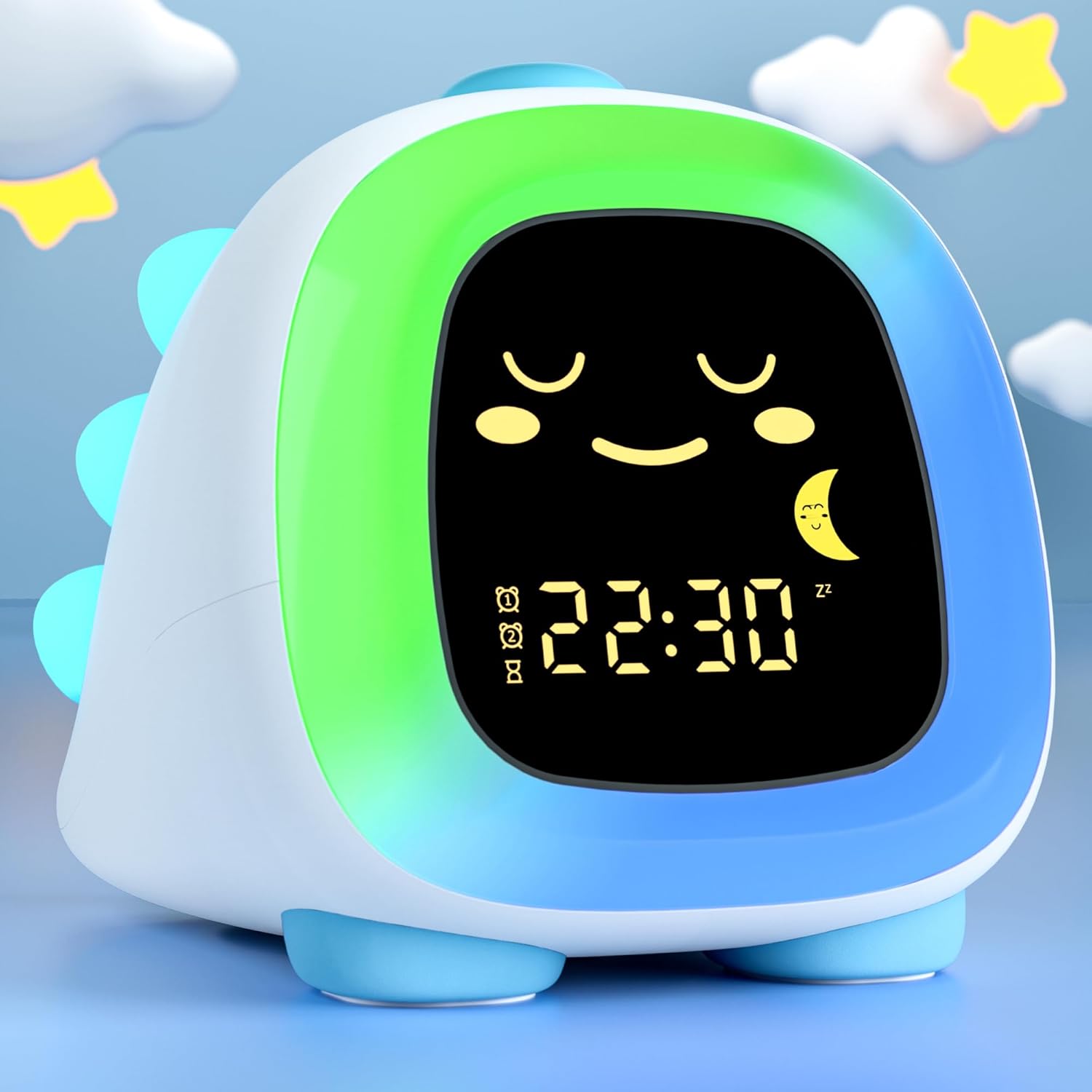 Amazon.com: winshine Dinosaur Kids Alarm Clock, OK to Wake Clock with ...