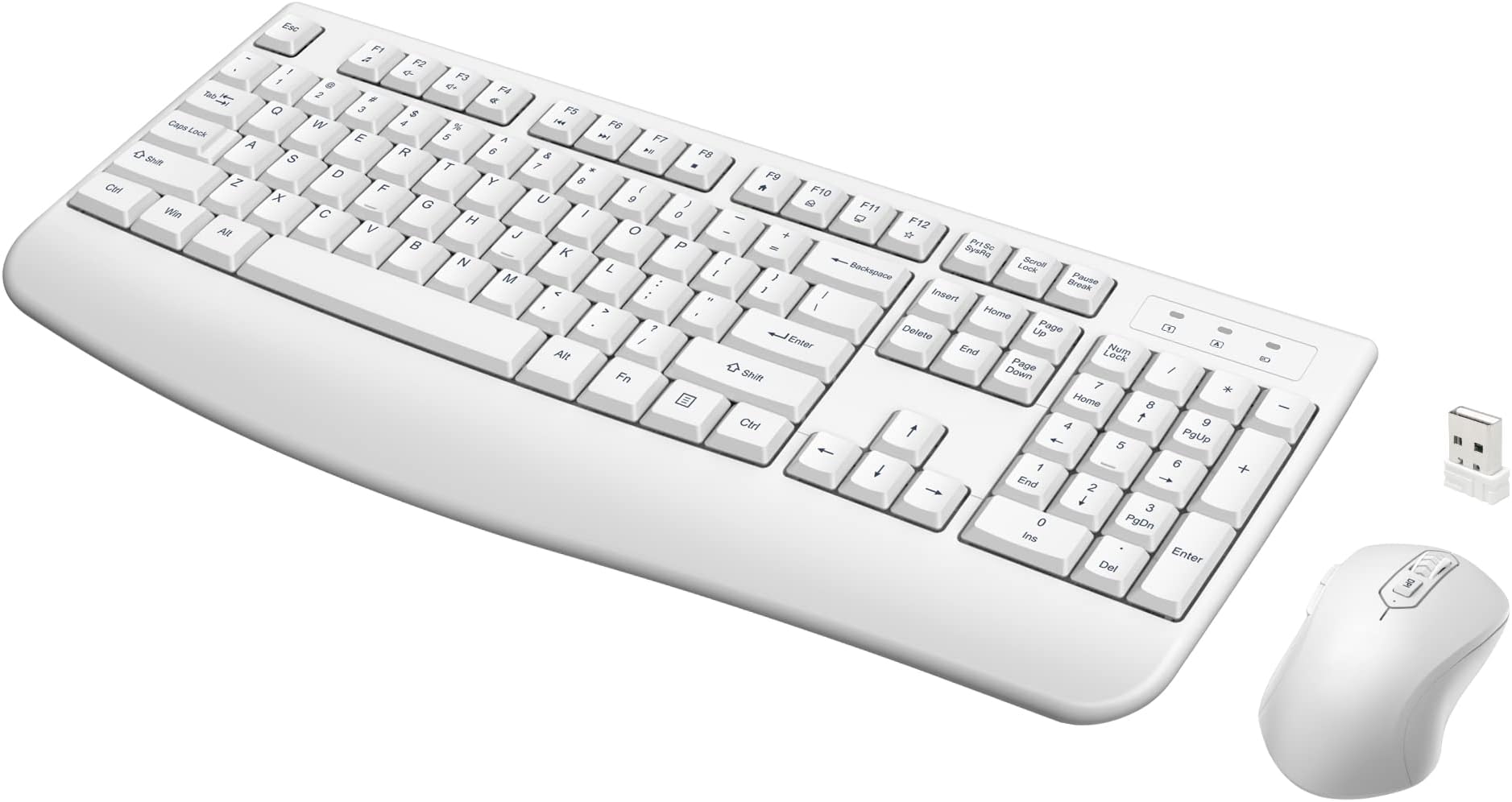 Amazon.com: Wireless Keyboard and Mouse Combo - Rii Standard Office PC ...