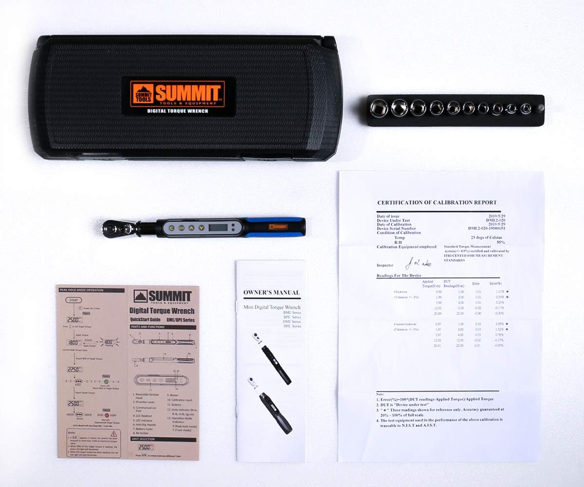 DME2-020BN Calibrated Set Target Torque 0.74-14.75 ft-lbs Torque Range ...
