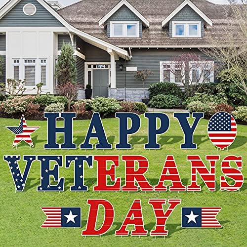 Amazon.com : Big Dot of Happiness Thank You Veterans - Support Our ...