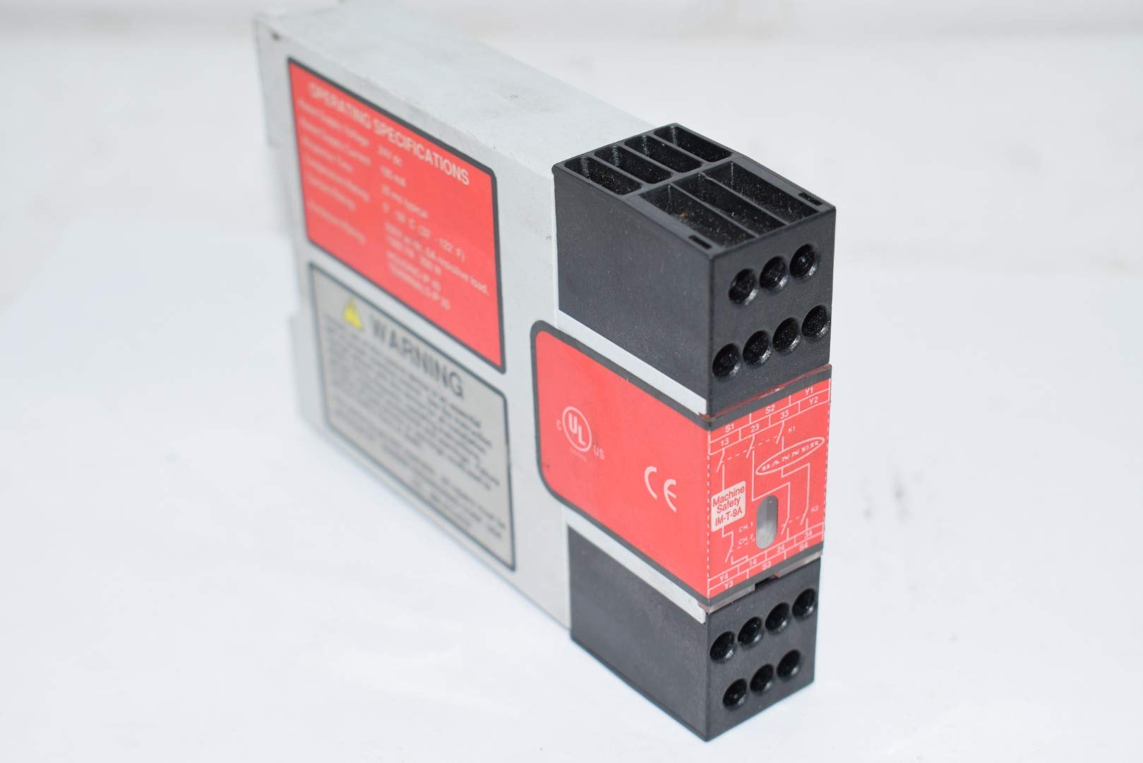 BANNER ENGINEERING IM-T-9A RTAIN/CONTROL WITH EDM, SAFETY INPUT: 1 DUAL ...