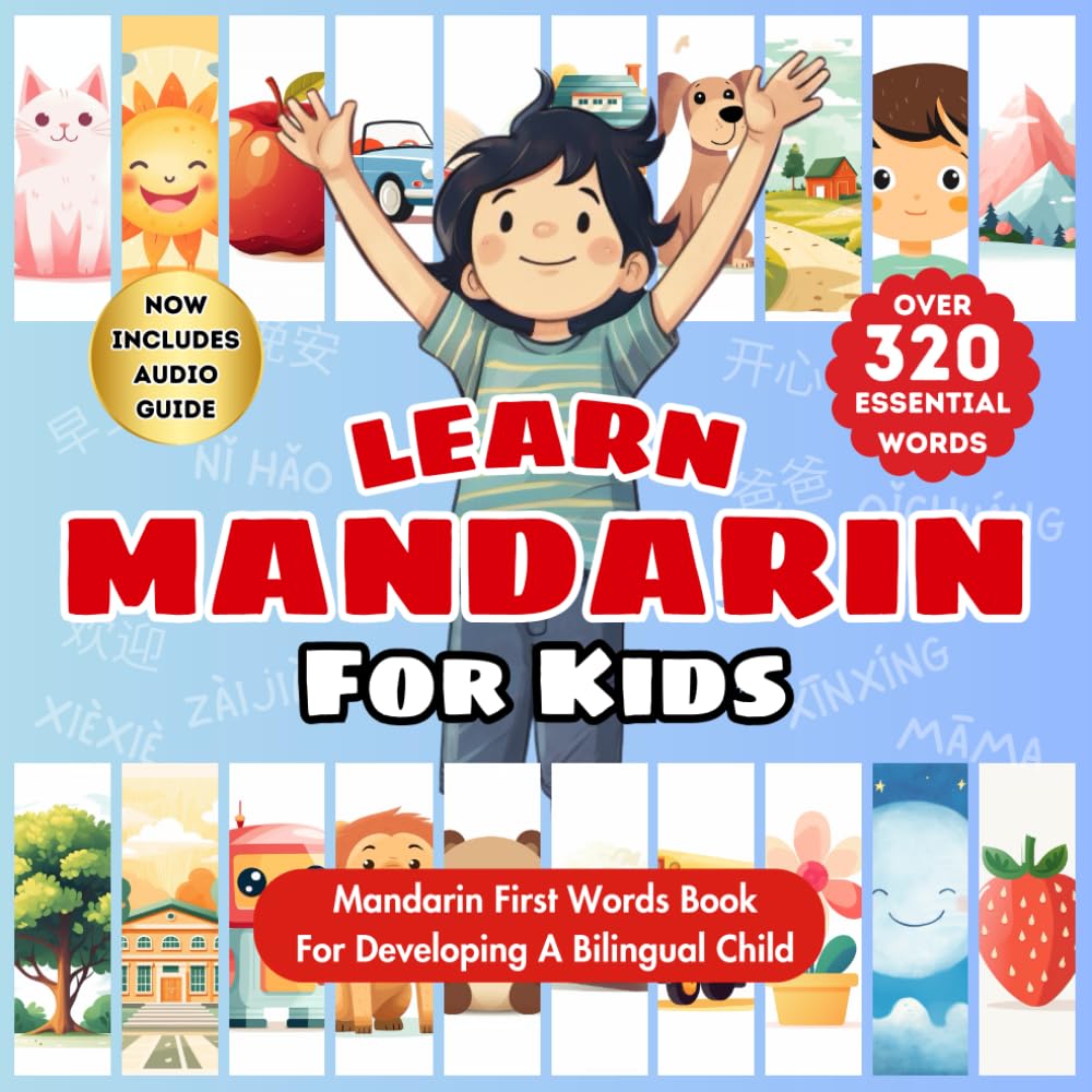 Learn Mandarin For Kids: Bilingual Chinese Mandarin-English Language ...