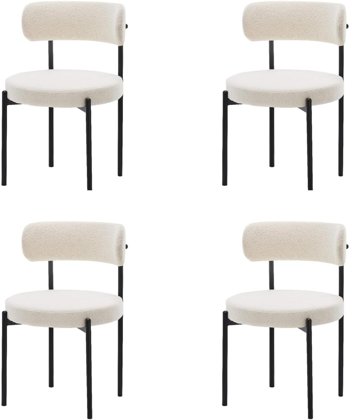 Amazon.com - LivinVeluris Dining Chairs Set of 2, Modern Dining Chairs ...