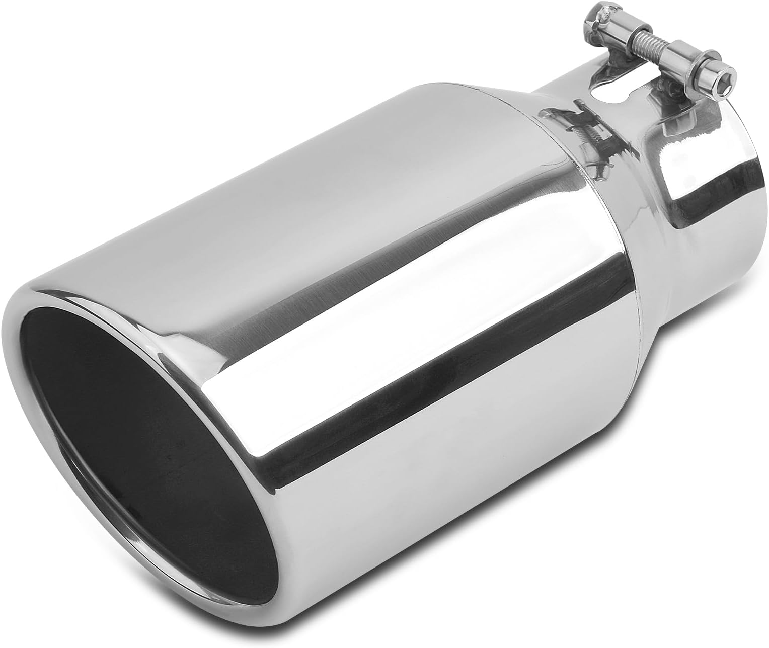 Amazon.com: Vurkcy 3 inch Inlet Exhaust Tip, 4.5" Outlet 9" Overall ...