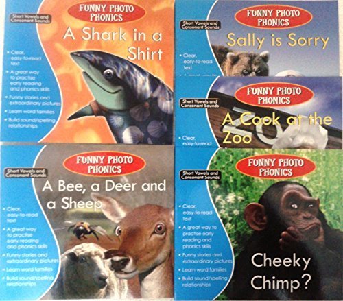 Funny Photo Phonics Short Vowels and Consonant Sound Vol. 11 to 15 ...