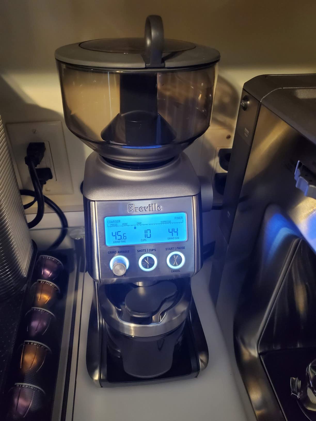 $29/mo - Finance Breville Smart Grinder™ Pro Coffee Bean Grinder, Black ...